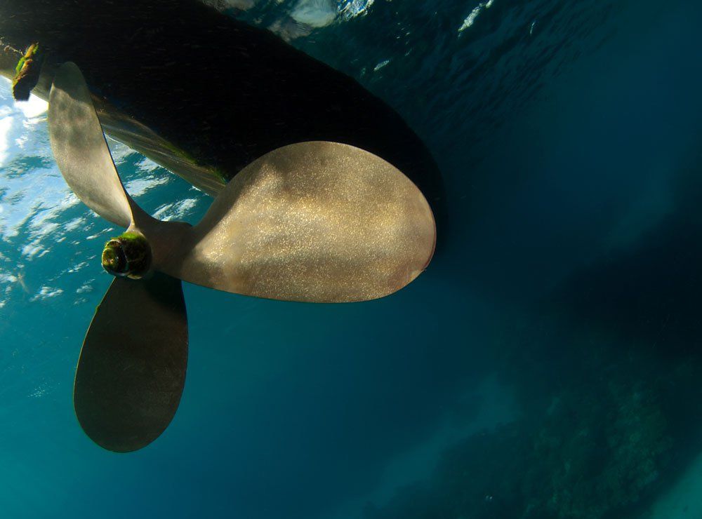 Schroefasafdichting om water buiten de boot te houden - KOK watersport