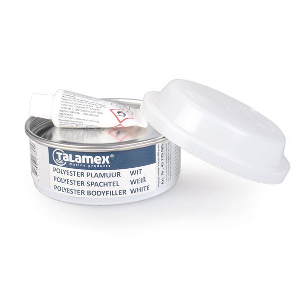 Talamex Polyester plamuur wit 2-componenten € 10,95 - KOK watersport